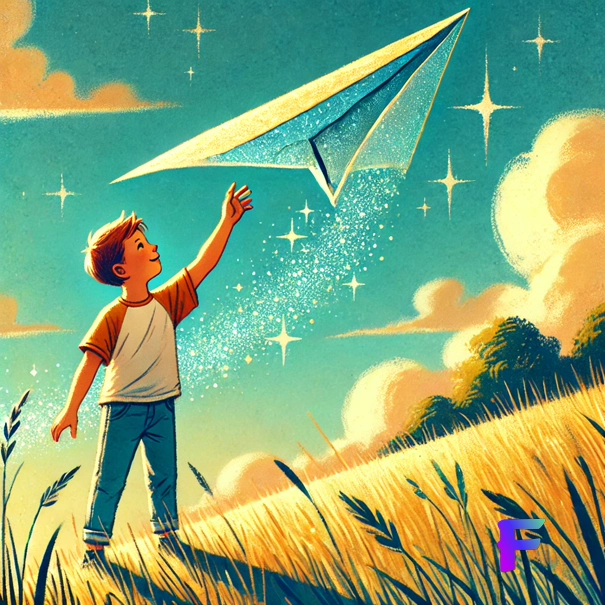 The Paper Plane That Never Landed - FableMyth